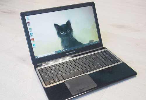 Packard Bell 15" тонкий AMD 4 ядра 8ram /SSD + HDD