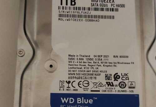 Жесткий диск WD SATA HDD 3.5 1tb