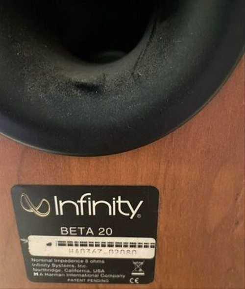 Потолочная акустика infinity beta 20
