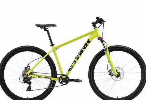 Велосипед Stark'24 Hunter 29.2 HD зеленый-желтый/ч