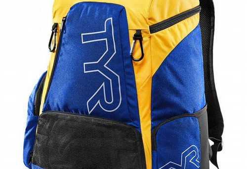 Рюкзак для бассейна TYR Alliance 45L royal/gold