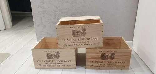 Ящик для вина деревянный
