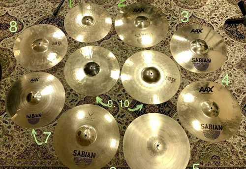 Sabian 17 18 AAX HH HHX Crash