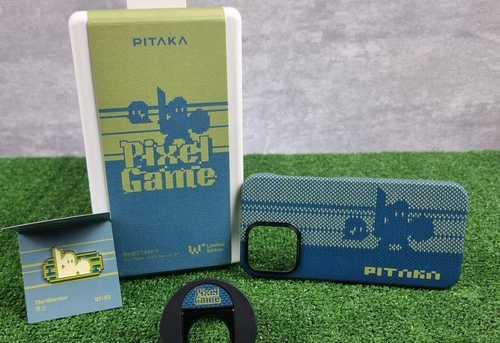 Чехол Pitaka Pixel Game 14 Pro Max + MagEz Grip