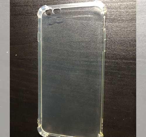 Прозрачный чехол на iPhone 6 Plus