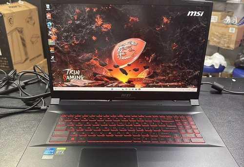 Msi ноутбук 17" 3050/16гб/512гб/ i5 12450