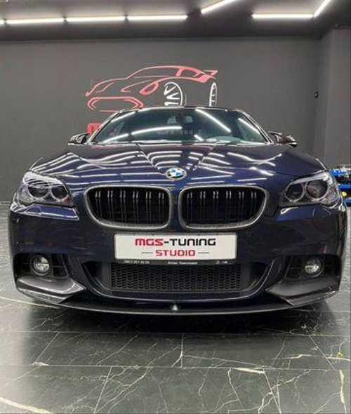Решетка стиль M5 карбон BMW 5 серия F10 ноздри ф10