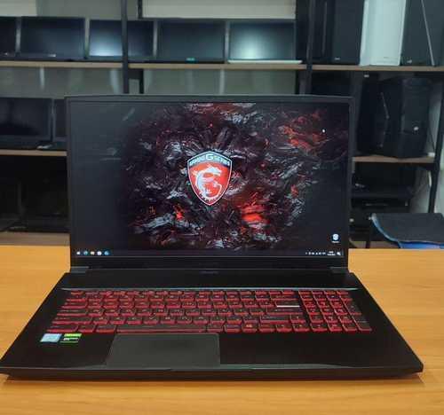 Игровой MSI 17,3" intel i5 / GTX1650ti / 144Hz