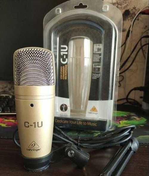 Студийный микрофон (USB) Behringer C1-U