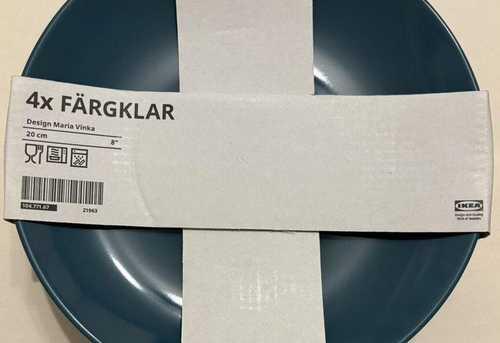 Набор тарелок IKEA fargklar 20 см