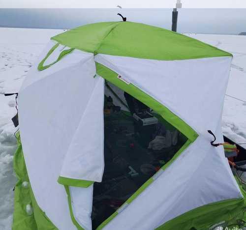 Зимняя палатка Лотос 4 куб компакт термо