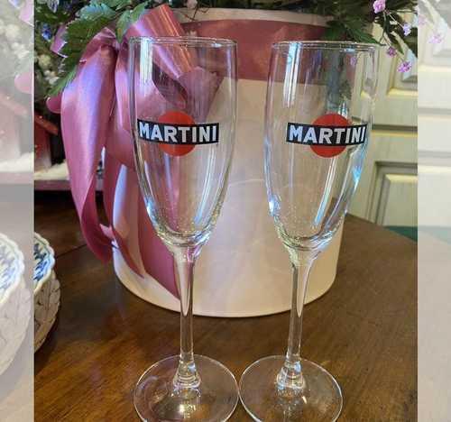 Бокалы для шампанского Martini