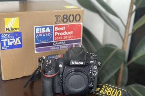 Nikon d800 body пробег 34251