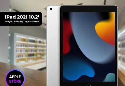 Apple iPad 2021 10.2 Wi-Fi 256 гб Серебристый