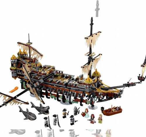 Корабль lego Пираты корибского моря