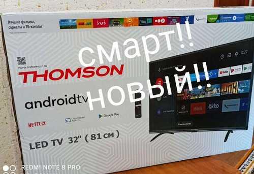 Новый Смарт Телевизор Thomson t32rtm6020 32" (81 с