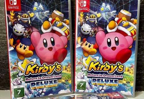 Kirby's deluxe Nintendo switch