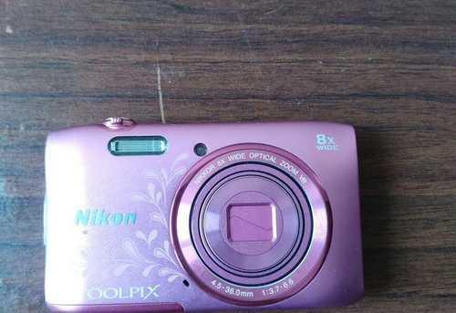 Фотоаппарат цифровой компактный Nikon Coolpix S360