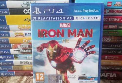 Marvel iron man vr ps4 новый/new