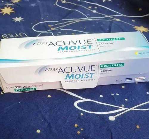 Линзы контактные Acuvue Moist -1,5