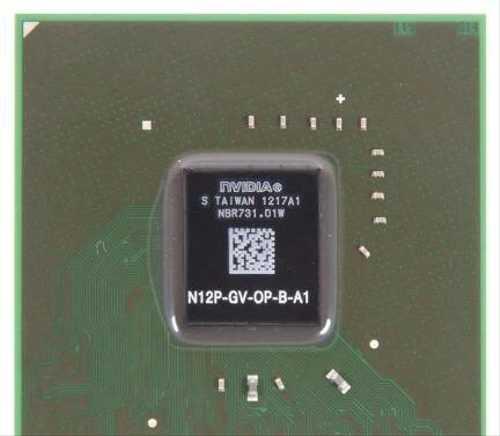 Видеочип nVidia GeForce GT540M, RB N12P-GV-OP-B-A1
