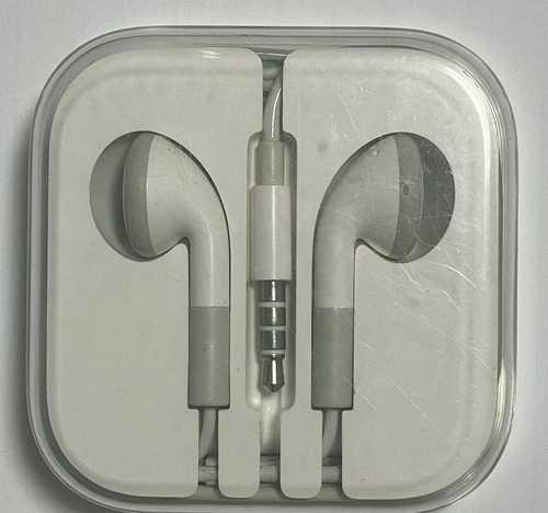 Наушники earbuds apple 2007 проводные