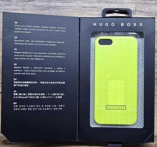 Чехол крышка Hugo Boss Apple iPhone 5s, SE