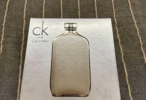 Calvin klein one парфюм туалетная вода