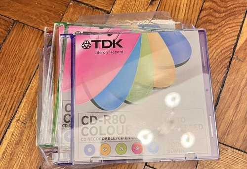 Болванки диск CD R 80 TDK