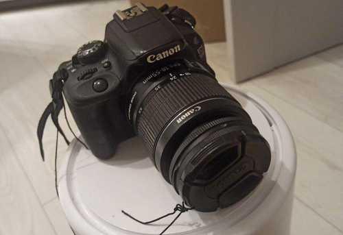 Зеркальный фотоаппарат canon EOS 100D