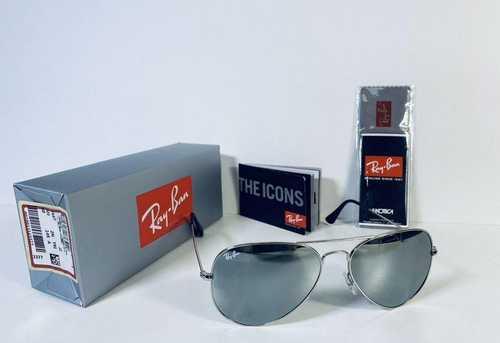 Очки Ray Ban Aviator RB 3025 W3277 зеркальные