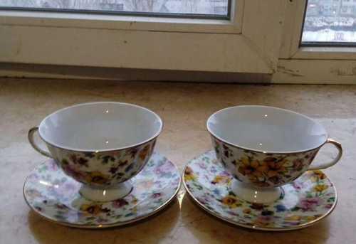 Чайные чашки с блюдцами, NDJ collection