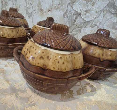 Керамические горшки для запекания