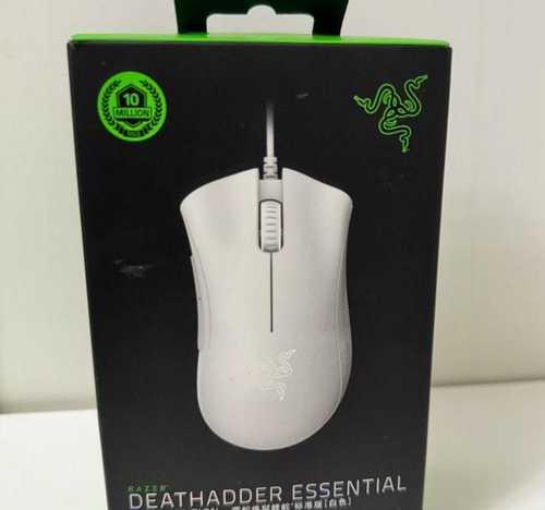 Игровая мышь Razer DeathAdder Essential USB, white