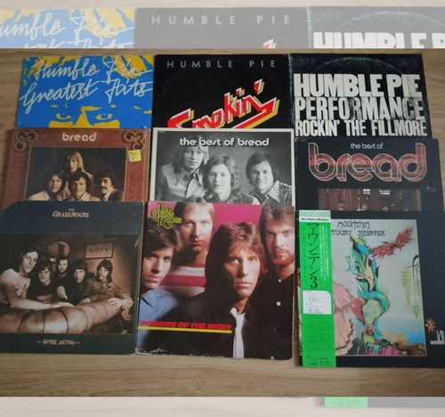 Humble Pie, Bread, The Grass Roots, Mountain LP