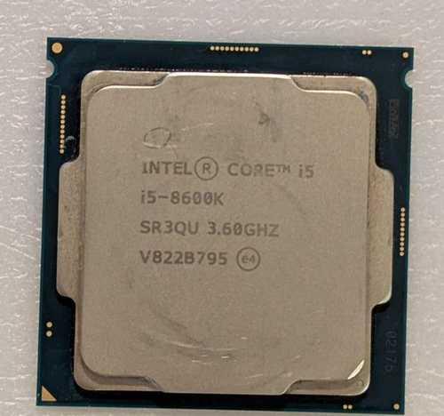 Процессор Intel Core i5 8600k 1155v2