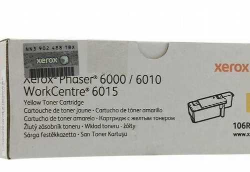 Xerox 106R01633 картридж желтый (аккуратно открыты