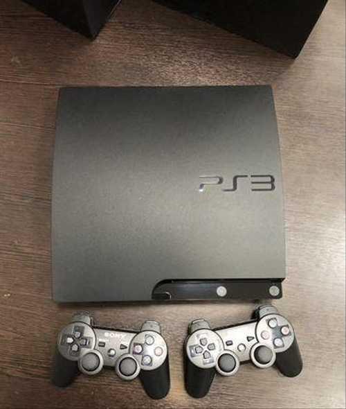 Sony playstation и 75 игр Slim 500 Гб