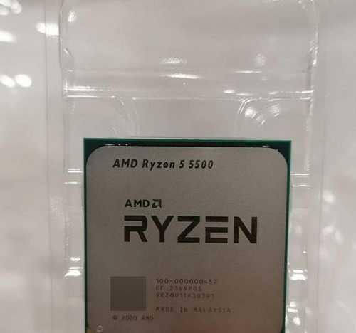 Процессор AMD Ryzen 5 5500 AM4, 6 x 3600 мгц, OEM