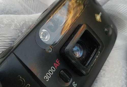 Пленочный фотоаппарат polaroid 3000af 35mm рабочий