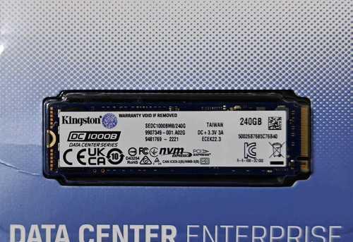 Серверный M.2 NVMe Kingston DC1000B 240GB