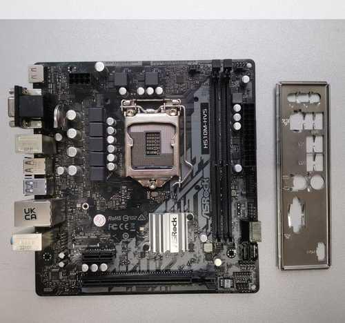 Материнская плата Asrock H510m-hvs бу 1200