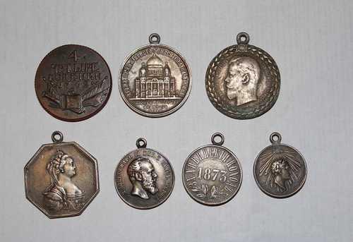 Коллекция царских медалей, монета 4 копейки 1762г