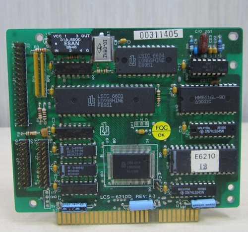 Контроллер MFM ISA-8bit Longshine LCS-6210D для XT