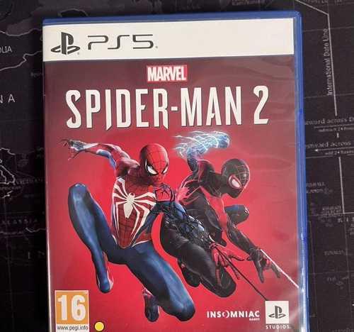 Spider man 2 ps5 диск