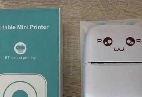 Портативный мини принтер детский набор