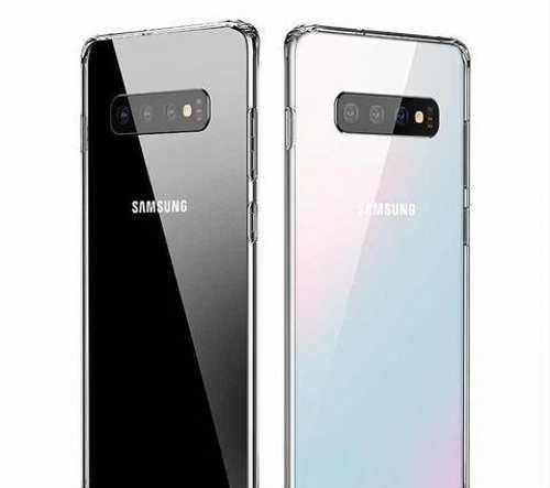 Силиконовый чехол для Samsung Galaxy S10 plus пр