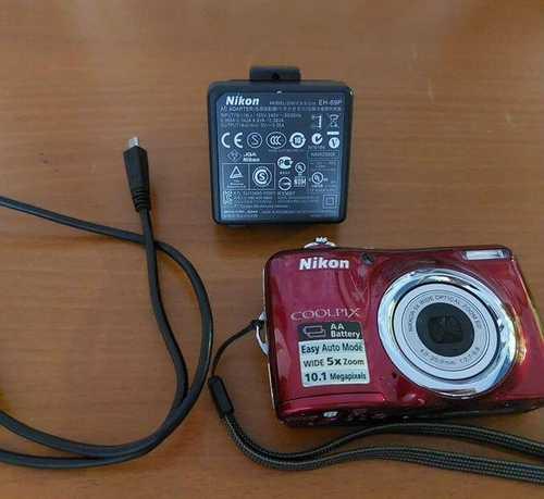 Компактный фотоаппарат nikon coolpix L23