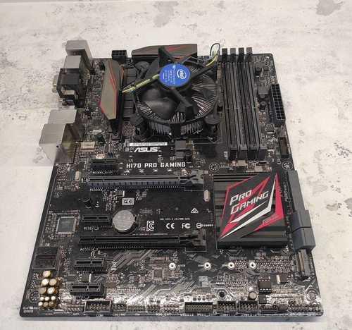 Материнская плата LGA1151 Asus H170 PRO gaming