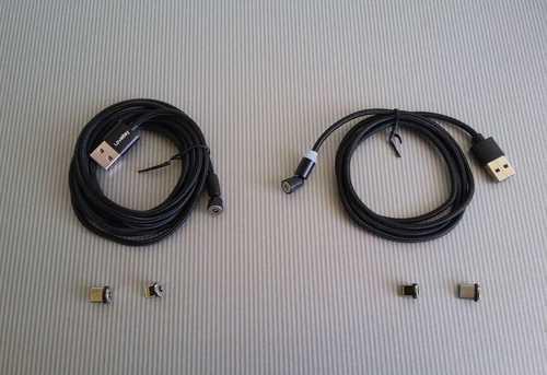 Магнитный кабель для зарядки 1 м и 2 м
